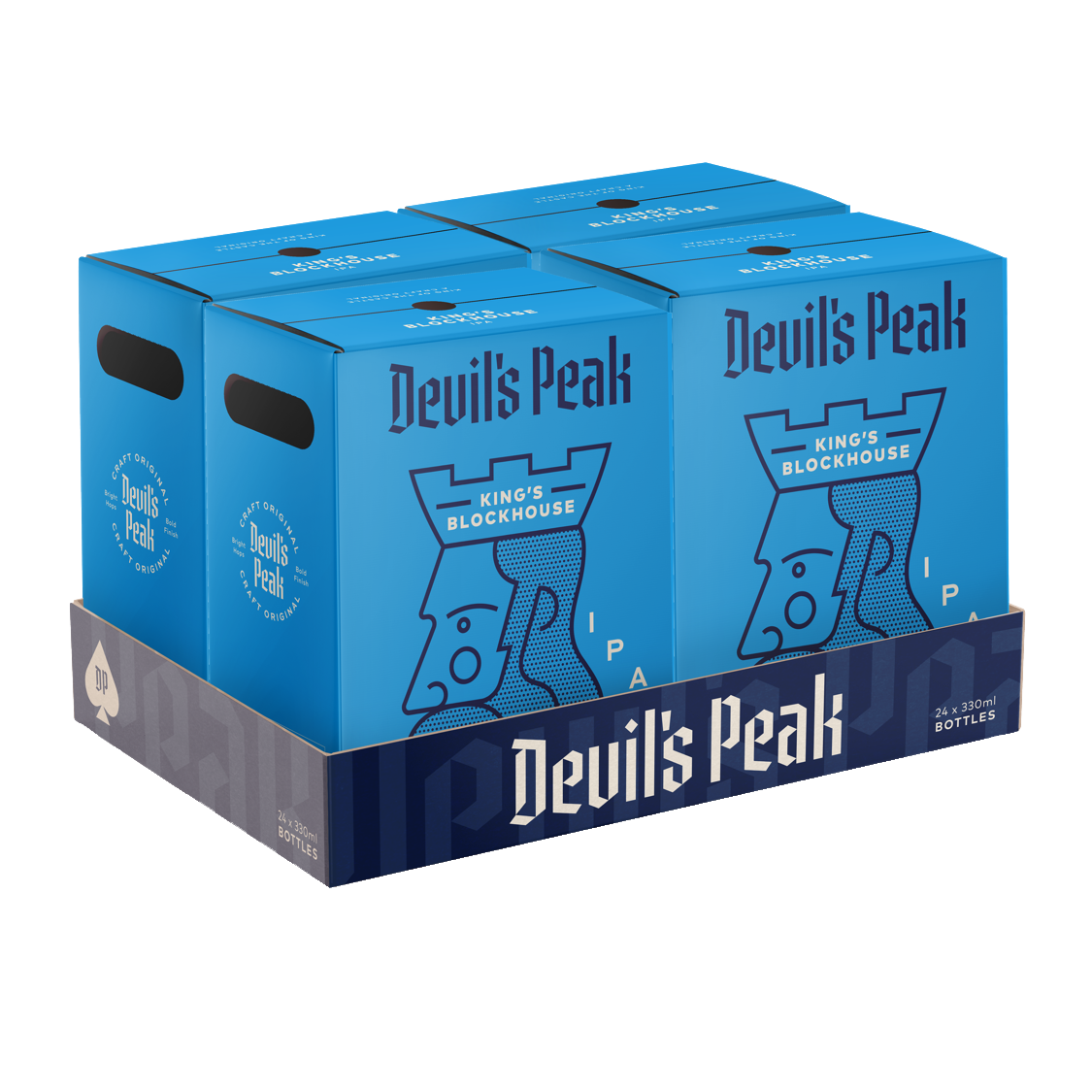 Devil's Peak King's Blockhouse IPA | 24 x 330ml NRBs | 6% ALC/VOL ...